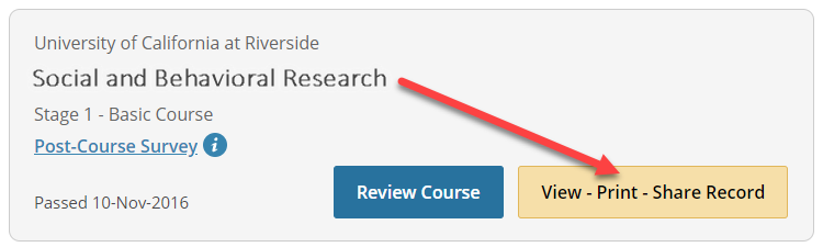 CITI Program Training for IRB Requirments | Research and Economic ...